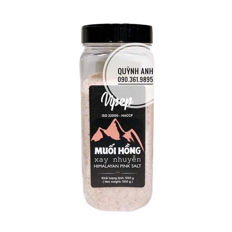 Vipep pureed pink salt jar 500gr/ 1kg | Shopee Philippines