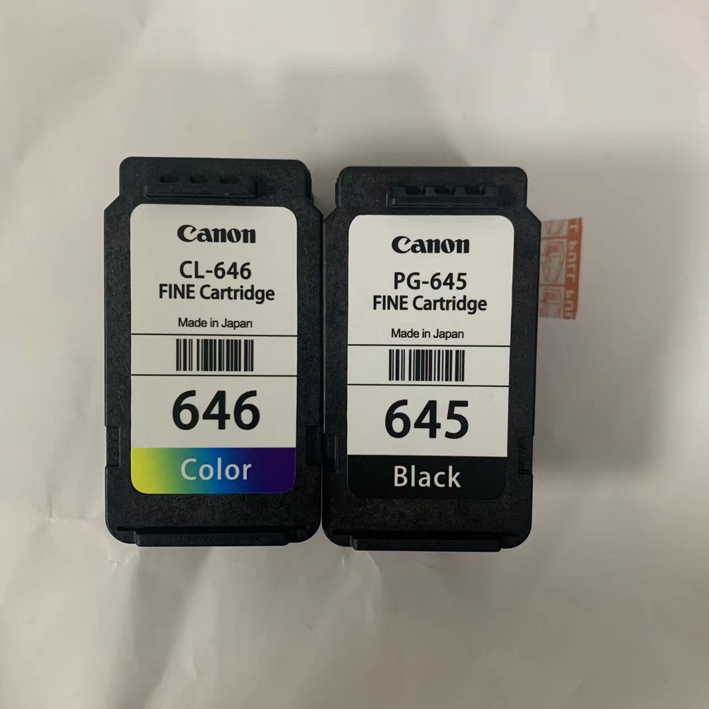 Canon Original Ink Cartridge PG 645 CL 646 black color ink Refillable ...