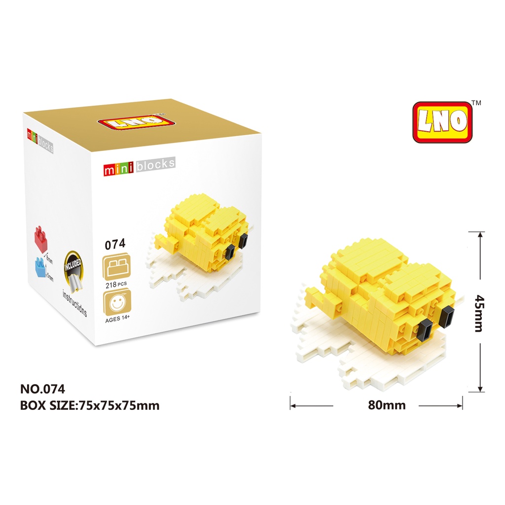 Gudetama Micro Blocks - Gudetama sleep - egg yolk man | Shopee Philippines