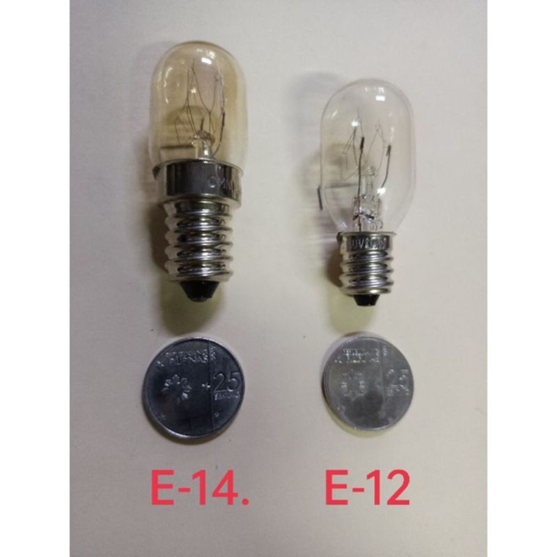OMNI REF REFRIGERATOR BULB HIMALAYAN BULB E12 or E14 (TWIN PACK) 10w ...
