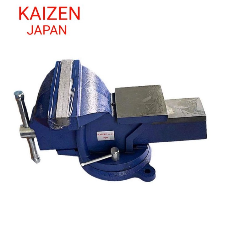 HEAVY DUTY BENCH VISE 360 DEGREE ROTATING 8" WITH ANVIL / GATO KAIZEN ...