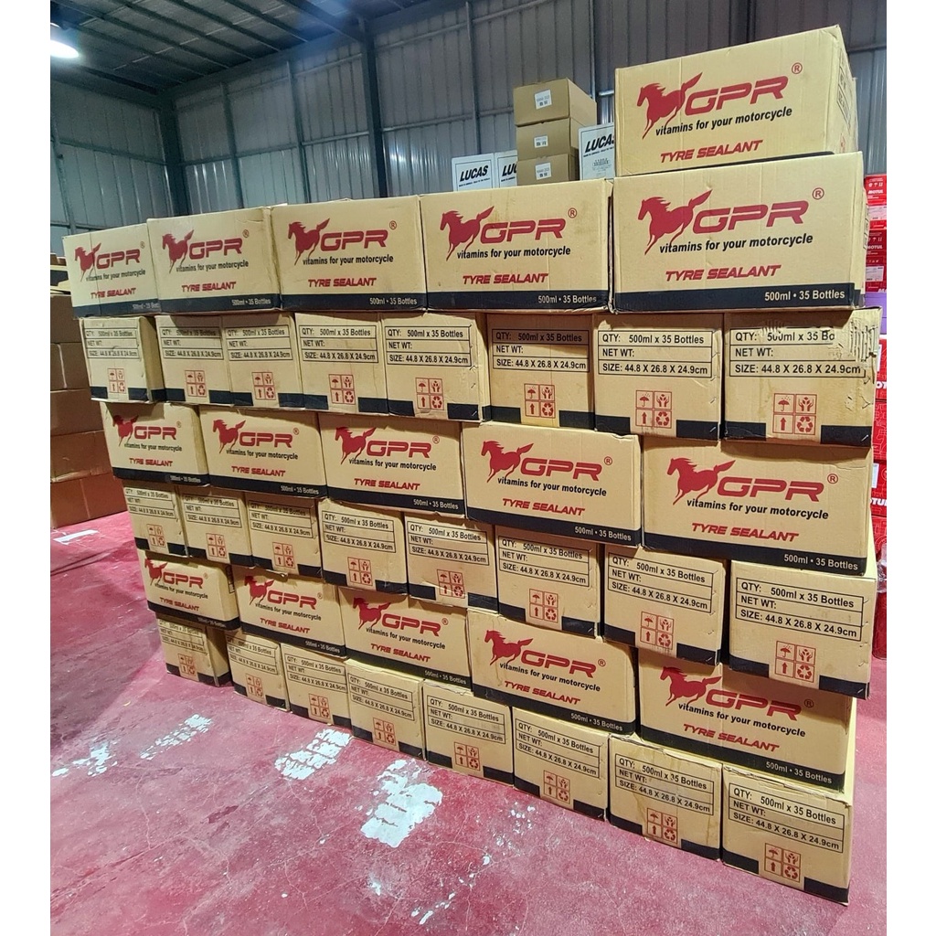 WHOLESALE.. GPR TIRE SEALANT 500ML (1BOX 24 BOTTLES) | Shopee Philippines