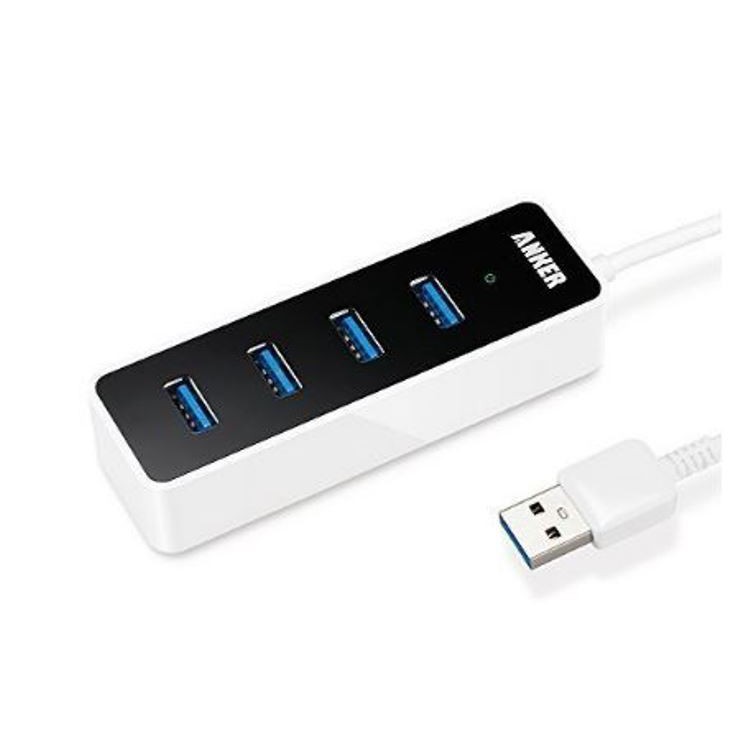 Anker USB 3.0 4-Port Compact Hub with 0.7 FT Cable | Shopee Philippines