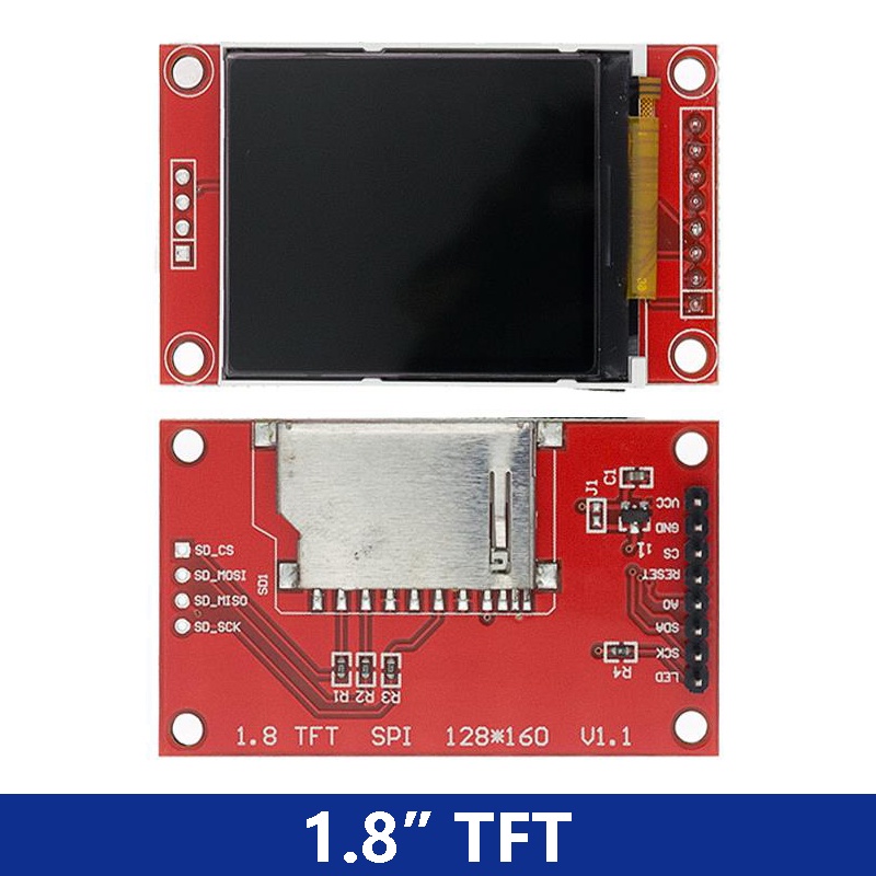 TFT Display 0.96/1.3/1.44/1.77/1.8/2.0/2.4/2.8 inch IPS 7P SPI HD 65K ...