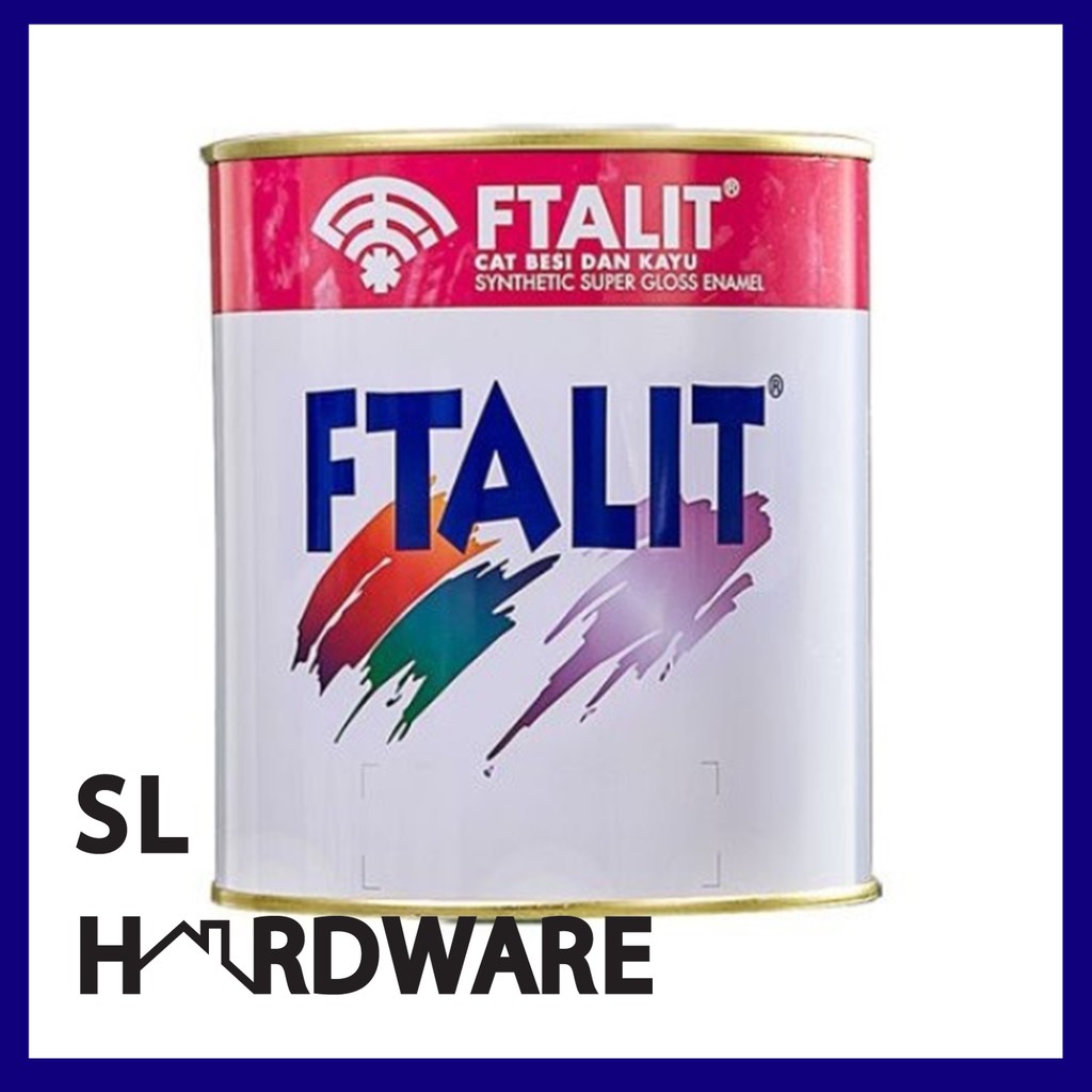 KAYU Ftalit Paint Kansai Paint 1kg/iron And Wood Paint (Many Color ...
