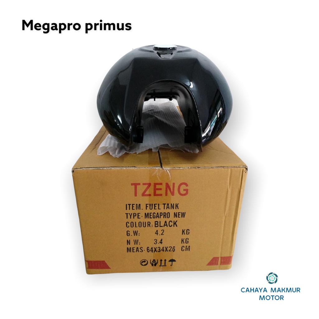 Gas TANK FUEL TANK MEGA-PRO NEW BLACK TZENG | Shopee Philippines