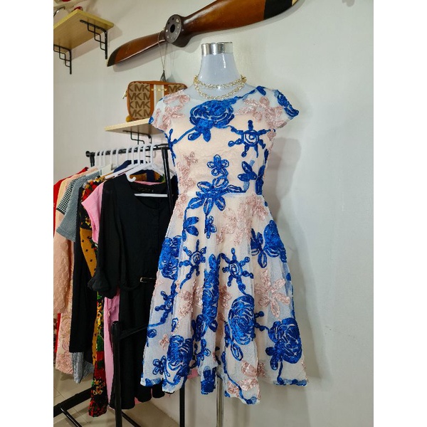 UKAY PREMIUM DRESS ( LACE TYPE) | Shopee Philippines