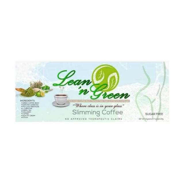 Lean n Green Slimming Coffee | Shopee Philippines