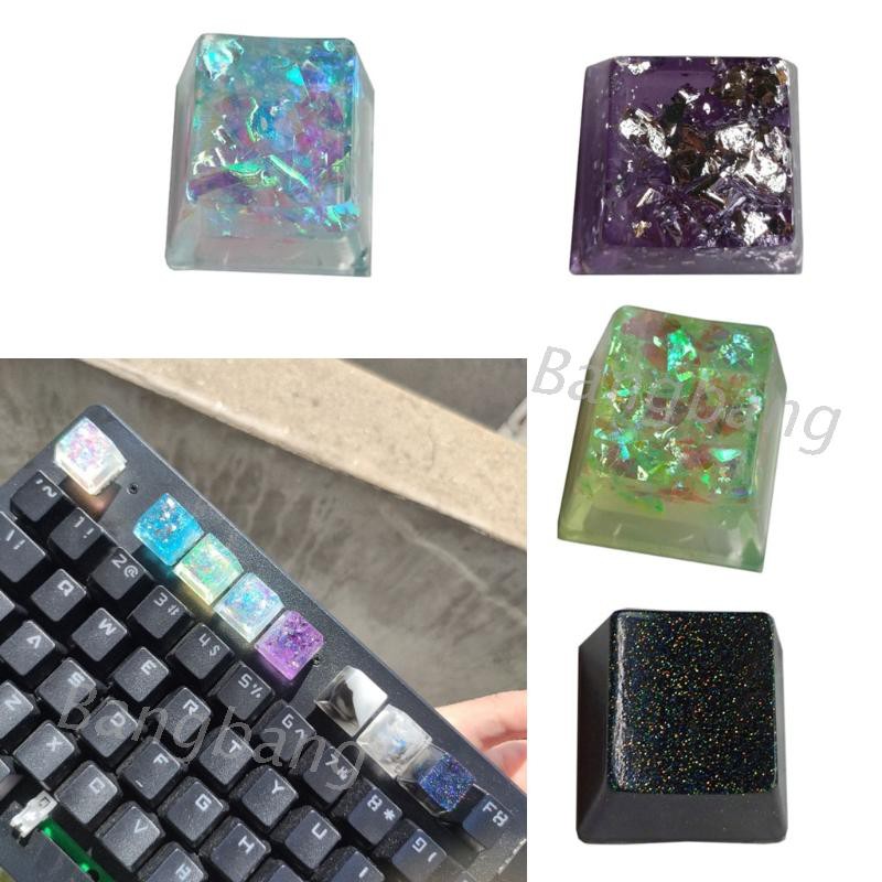 Handmade Customized R4 Profile Resin Keycap Keyboard RGB Translucent ...