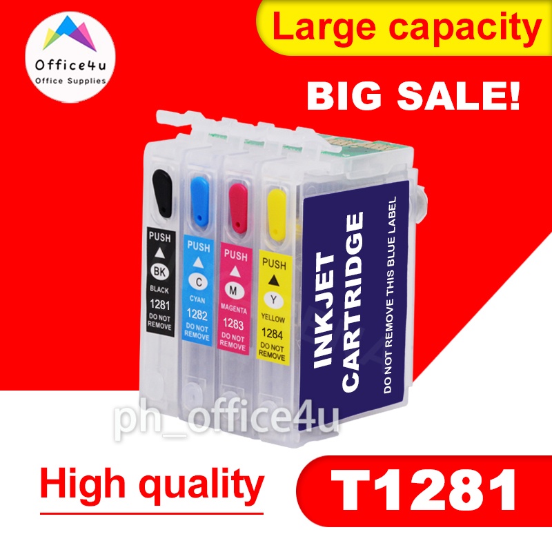 T1281 For Epson ink cartridges T1281 T1283 T1284 T1282 For Epson Stylus ...