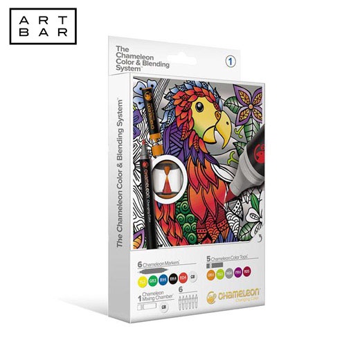 Chameleon Color & Blending Set 1 - CS6601 Pens & Color Tops - Art Bar ...