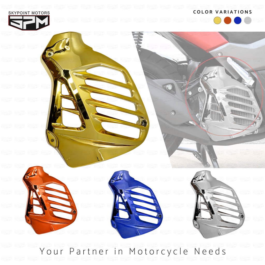 YAMAHA NMAX V1 RADIATOR COVER SF-6599 (9803-042) | Shopee Philippines