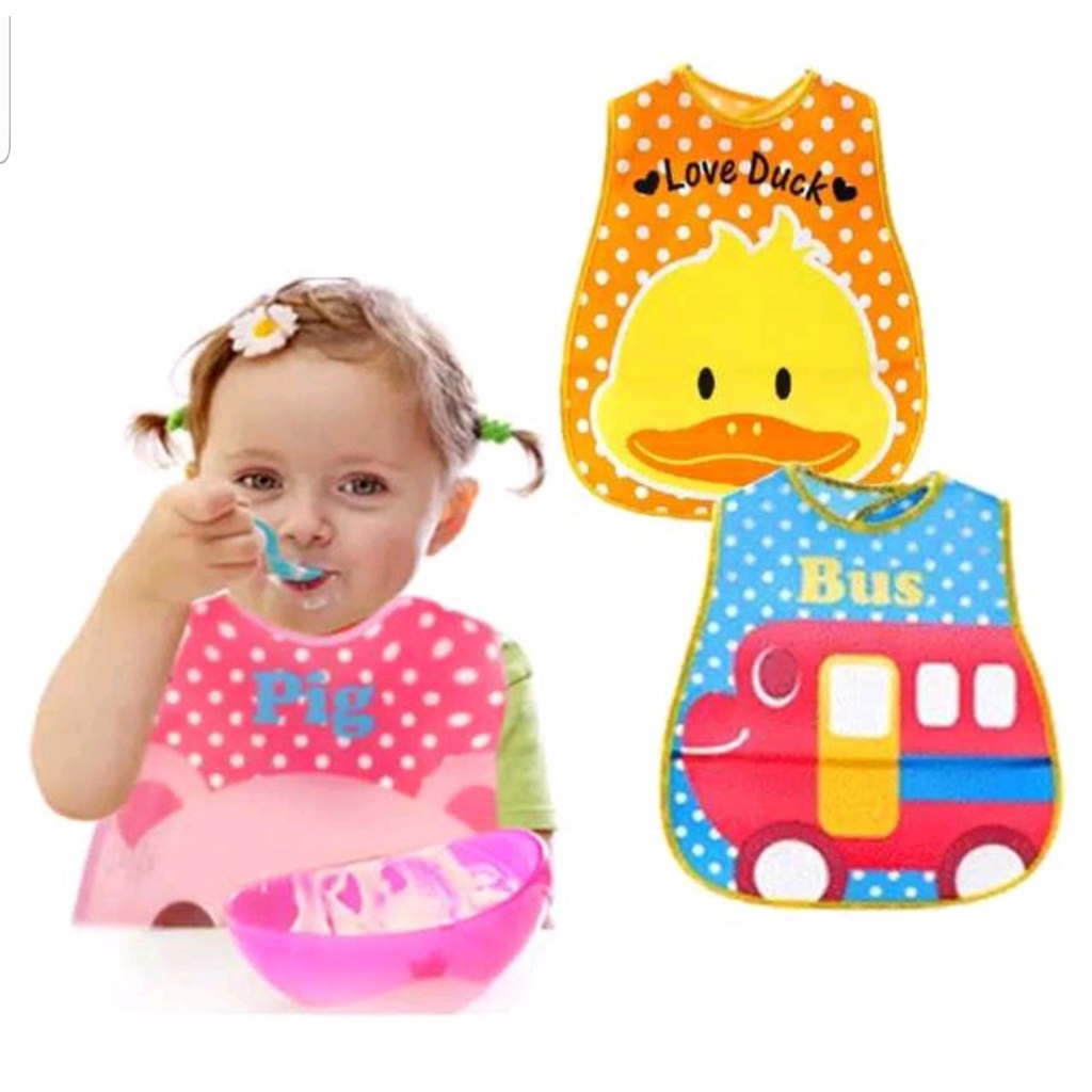 Waterproof 6 Month Baby Feeding Apron (IP) | Shopee Philippines