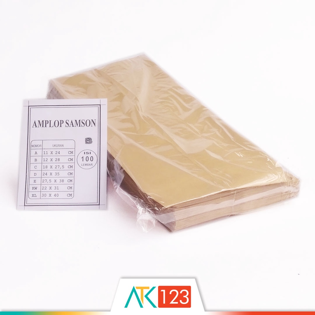 Brown Envelope/Samson Guanaco B (Super Cabinet) Contains 100 Pieces ...