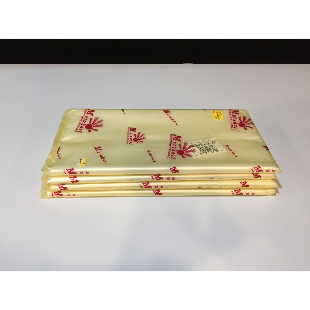 Matahari transparent plastic/plastic wrapping 12x12 | Shopee Philippines