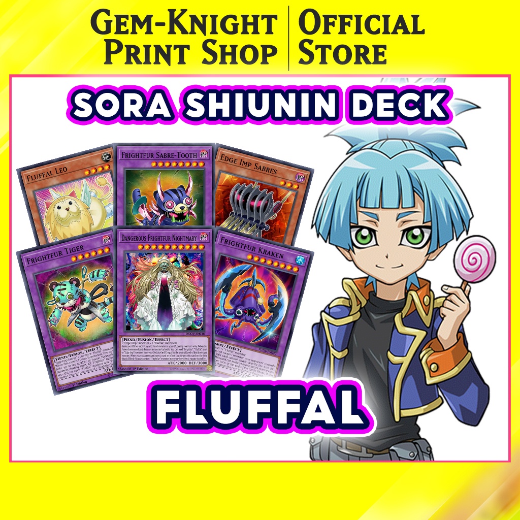 [Printed Cards] Yugioh Deck - Fluffal - Sora Shiunin Deck | Shopee ...
