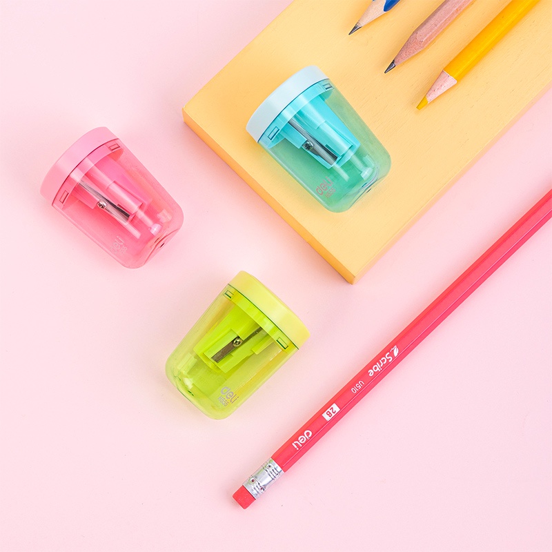 Deli Pencil Sharpener Student Sharpener School Stationery Supplies for ...