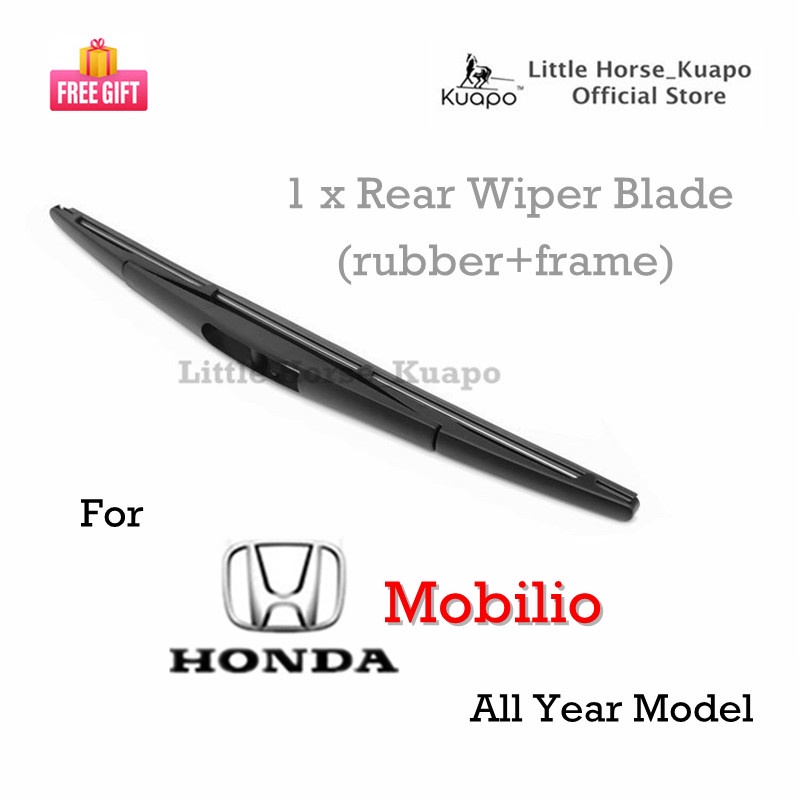 (Kuapo Quality) Honda Mobilio Rear Wiper Blade for 2014 to 2022 MOBI ...