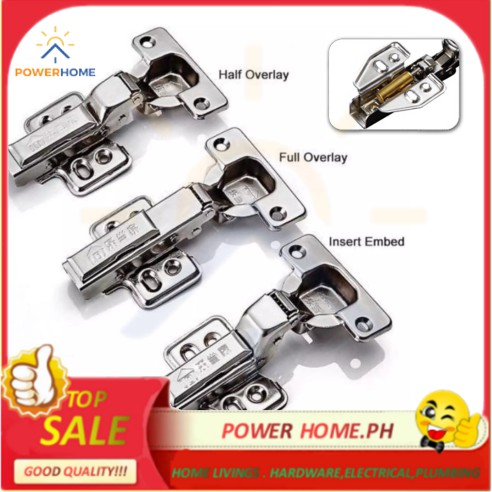 PER PAIRS -- Hydraulic Soft Close Concealed Hinges Regular for Cabinet DIY (1PAIR) C1.C2.C3,H1 ...