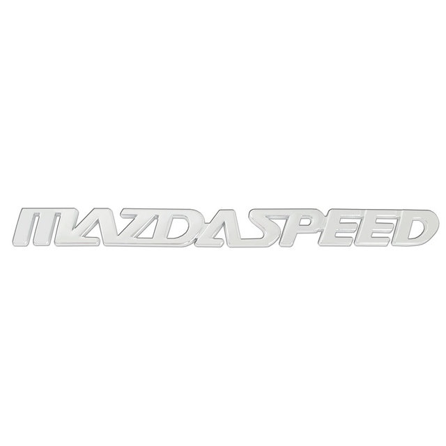Car 3D Metal MS MazdaSpeed Emblem Badge Sticker For Mazda 2 3 5 Axela ...
