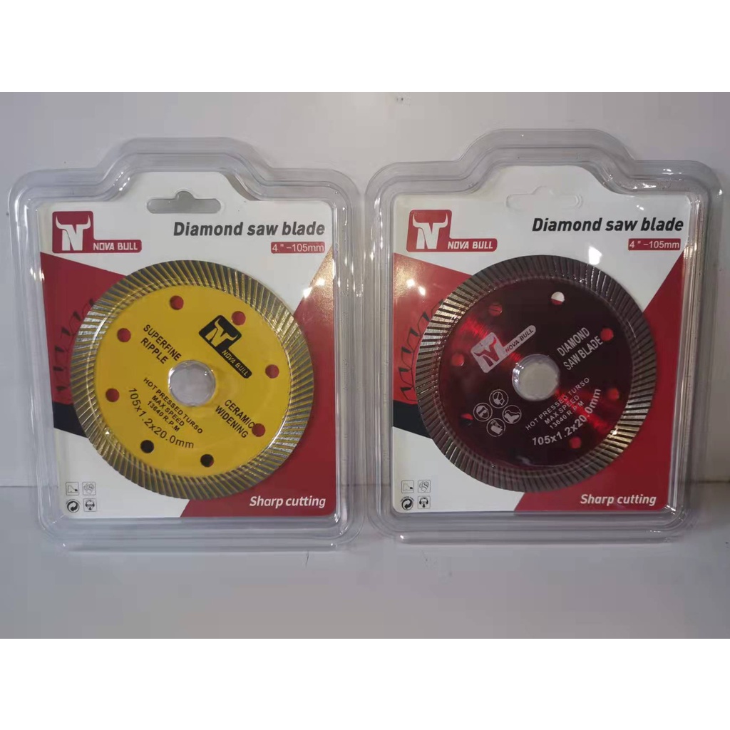 NOVA BULL Diamond Disc Blade 4" [Turbo] | Shopee Philippines