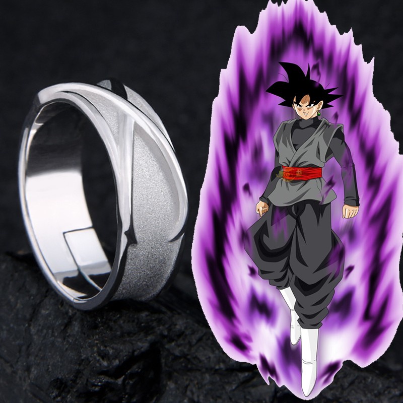 Dragon Ball Z Anime Goku Ring Dark Zamasu Time Ring Anime Accessories ...