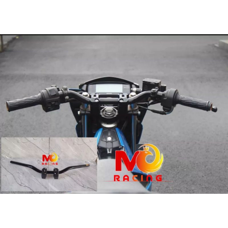 RZR Handlebar and Raiser CNC Satria Fu Injection | Shopee Philippines
