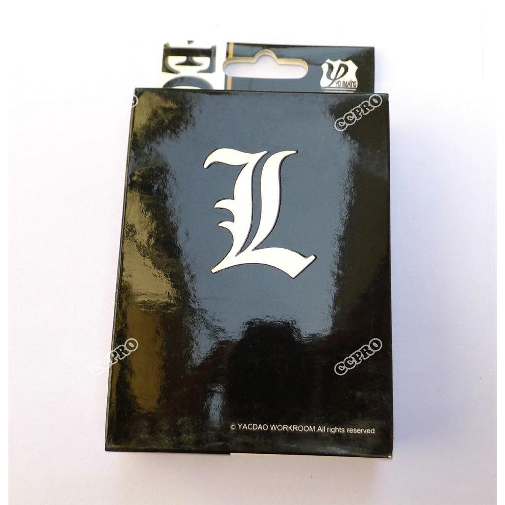 Anime Death Note Poker Cards/playing Cards Printed With L.Lawliet ...