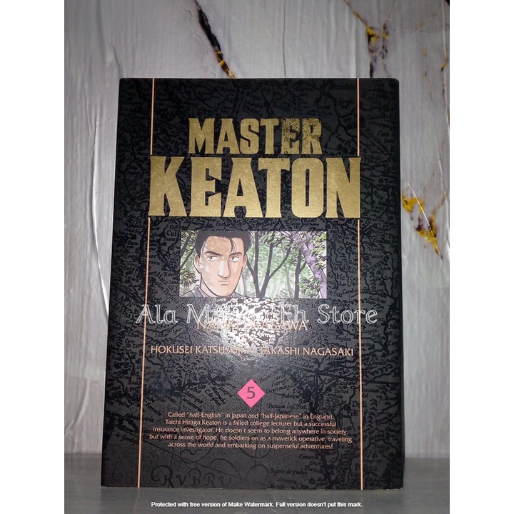 Master Keaton Vol 1 Manga by Naoki Urasawa, Perfect Edition, Viz Media ...