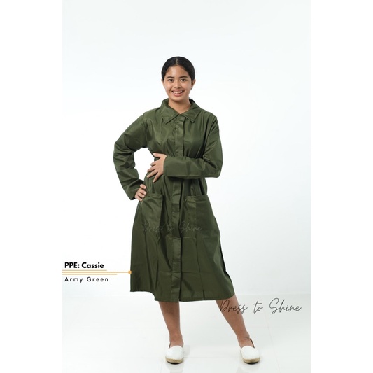 CASSIE PPE doctors coat labgown ppe suit fashionable unisex laboratory ...