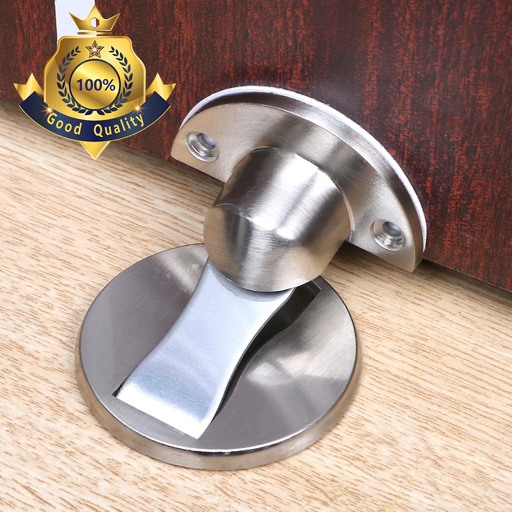 Door stopper Automatic Wall protector Floor 304 Stainless Steel Door ...