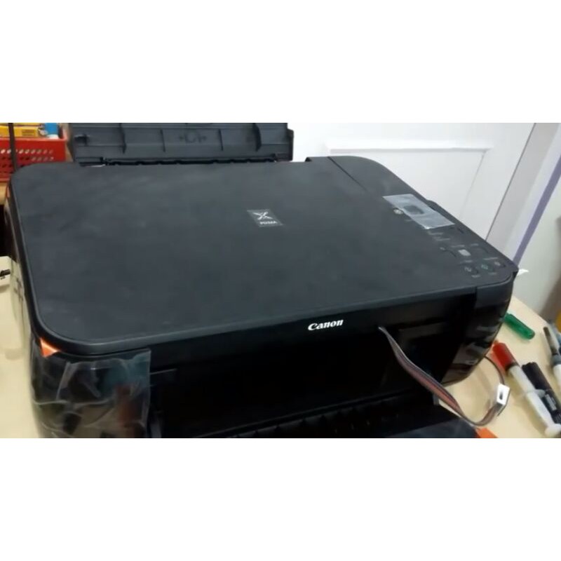 PRINTER CANON PIXMA MP287 COPY/PRINT/SCAN WITH CISS TANK & VALVE (USED ...