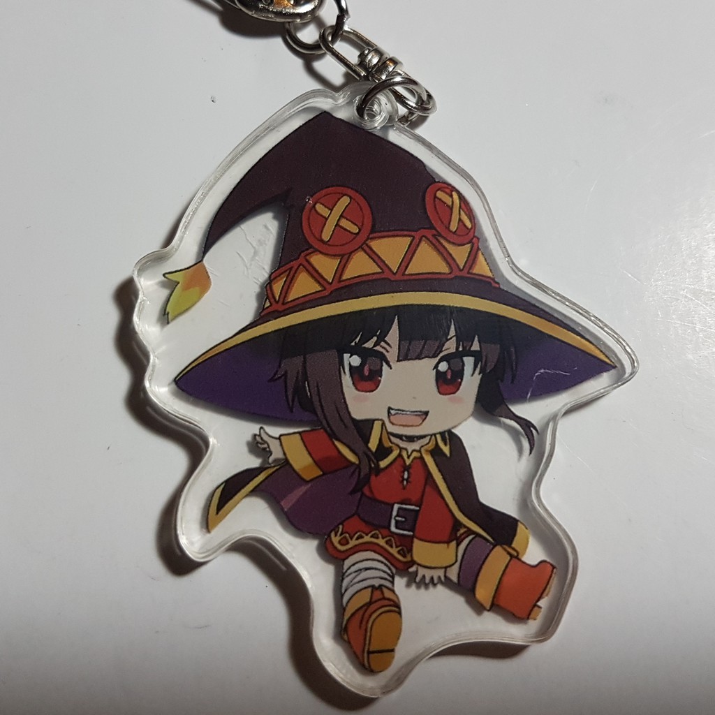 Konosuba Anime Premium Acrylic Keychain ( Megumin , Aqua , Darkness ...