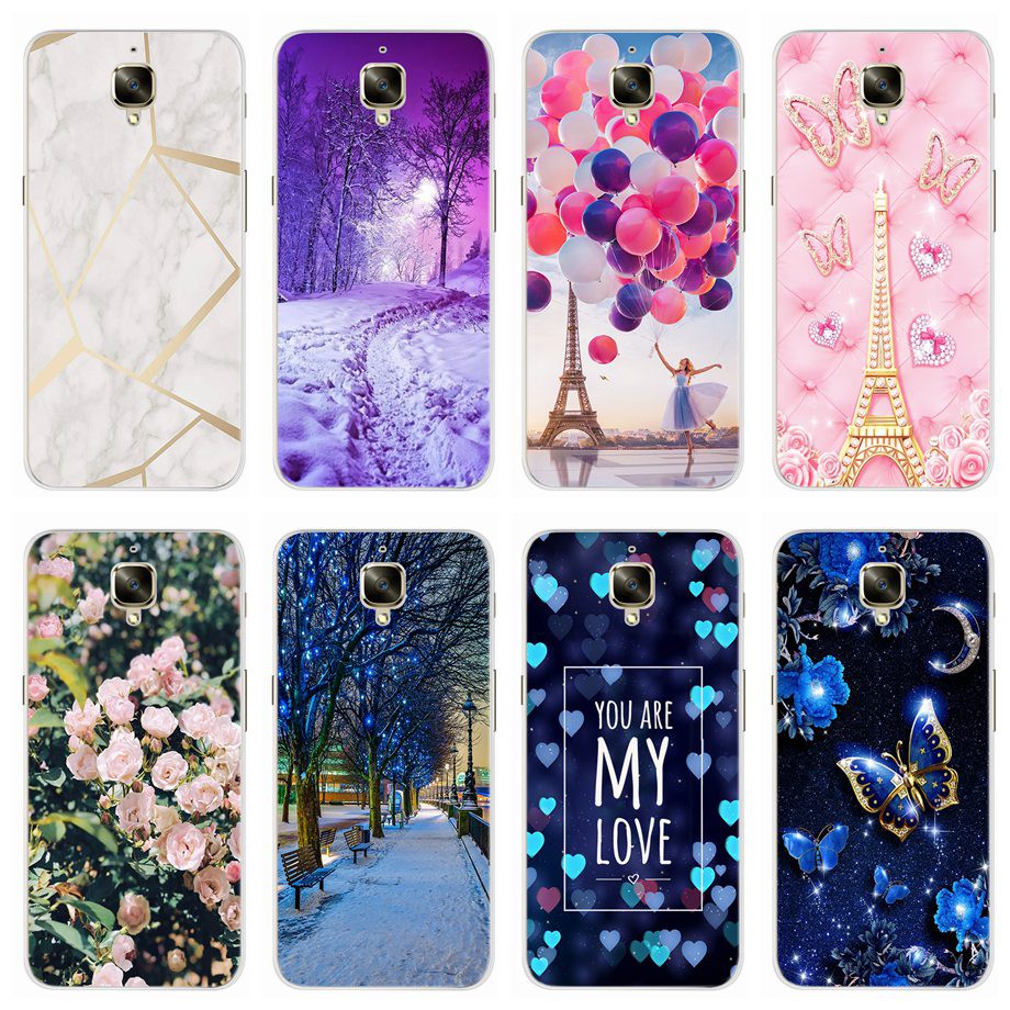 Oneplus 3 / Oneplus 3T Printed Case Soft Silicone TPU Back Cover ...