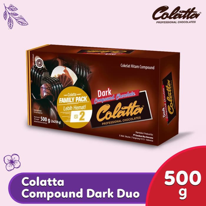 Chocolate Chocolate Colata COLATTA Collata Dark Chocolate Compound DCC ...