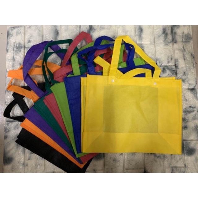 Eco bag Plain Horizontal2 Button Lunch bag Non-woven Hand bag ecobag ...