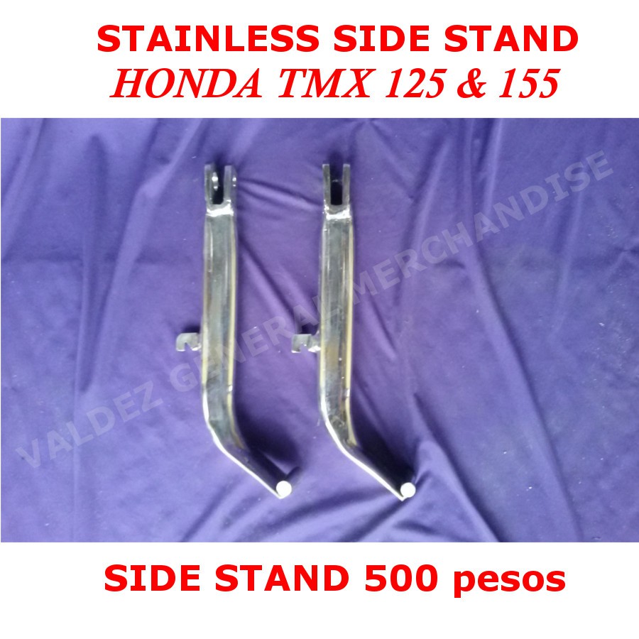TMX 155 and TMX 125 Sidestand, Side Stand Stainless, Tubular | Shopee ...