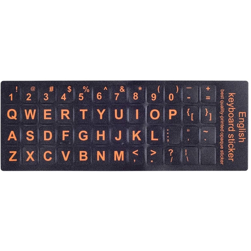 Universal English Keyboard Stickers(Upper CASE), Keyboard Replacement ...