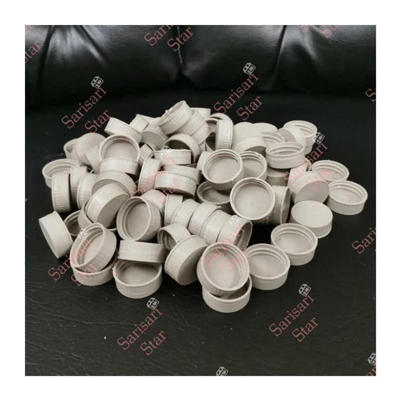 100 pcs Dirty White Tanduay Longneck/ Tanduay Lapad/ Empi 750ml and 1L/ GSM 700ml Bottle Caps ...