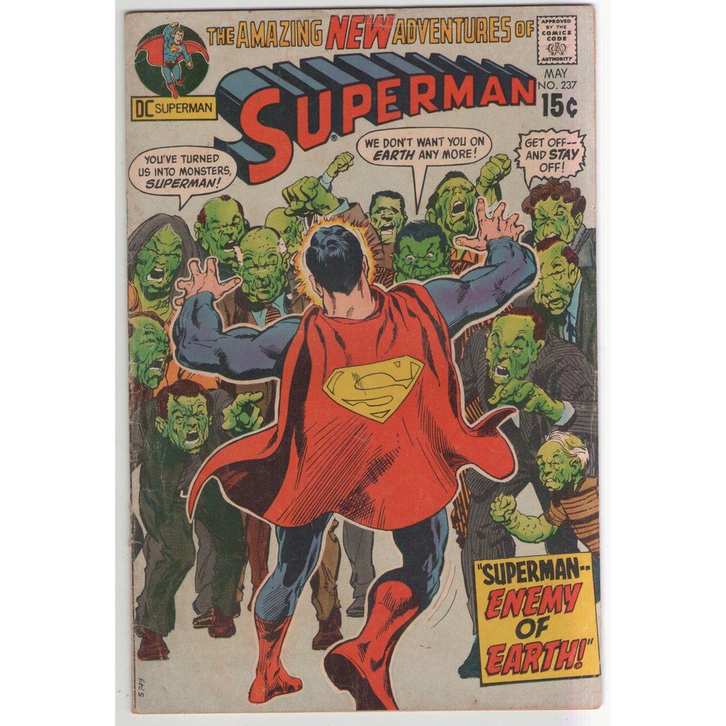 Superman 237, 257 (1971-72) Neal Adams. Green Lantern Tomar-Re ...