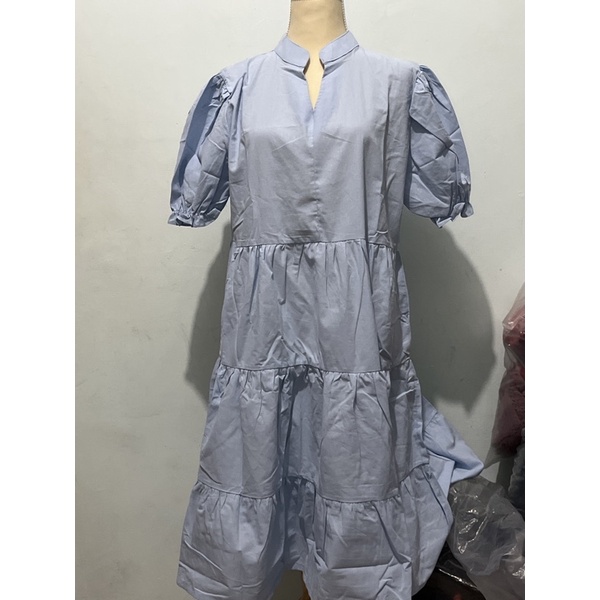 MIDI Jiana Plus Size Linen Dress XL to 2XL | Shopee Philippines
