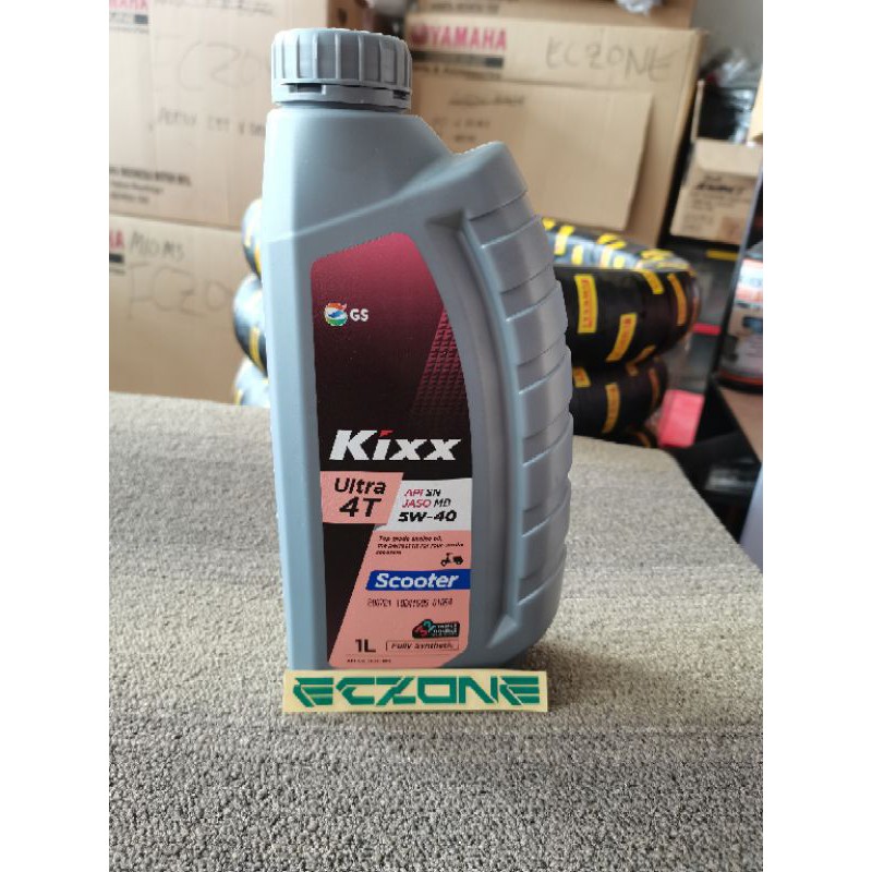 KIXX SCOOTER ENGINE OIL FULLY SYNTHETIC 5W-40 1LITER ULTRA 4T | Shopee ...