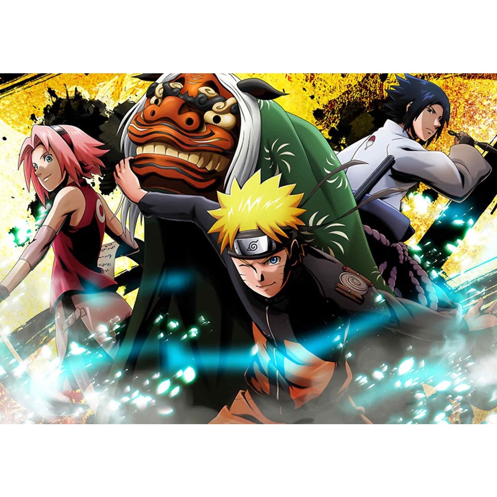Naruto Shippuden Anime Poster A4 Size | Shopee Philippines