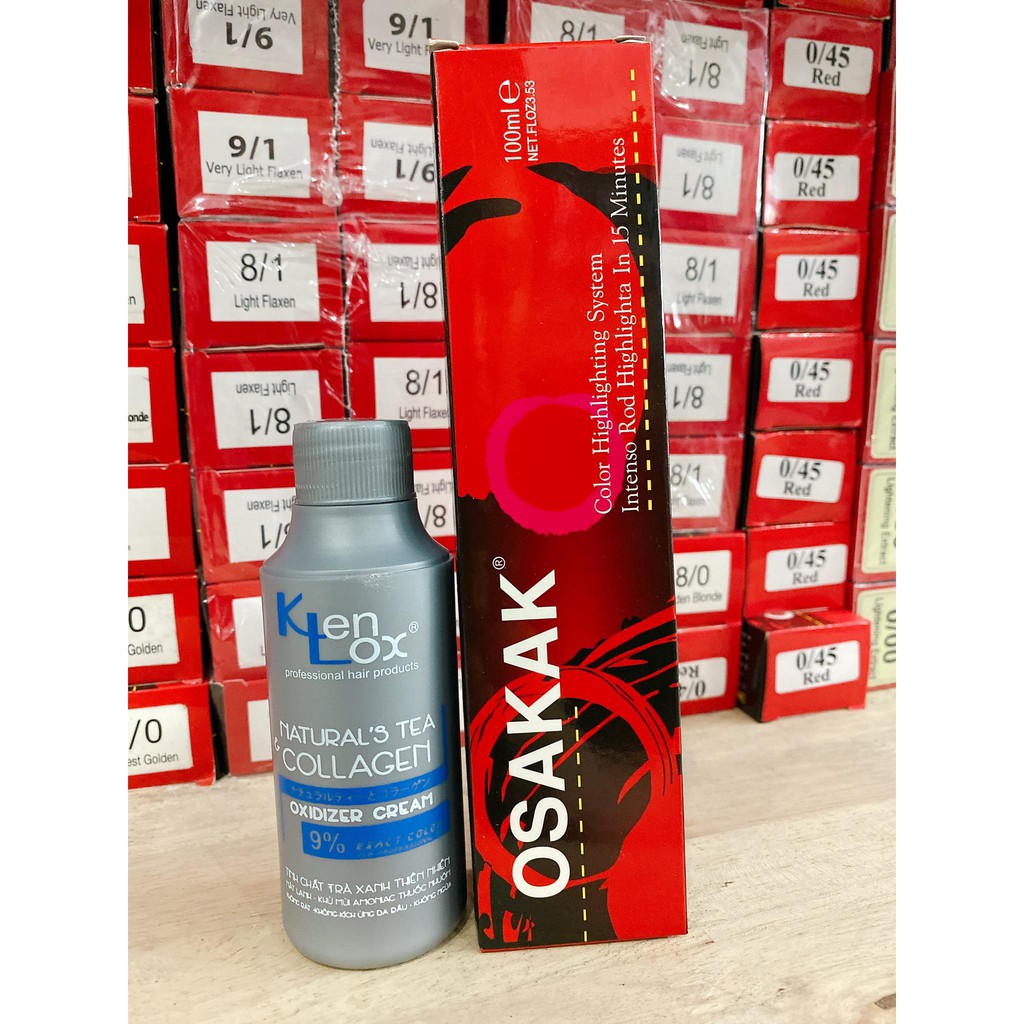 OXY Osaka hair dye comes with 100ml tube oxygen conditioner for ...