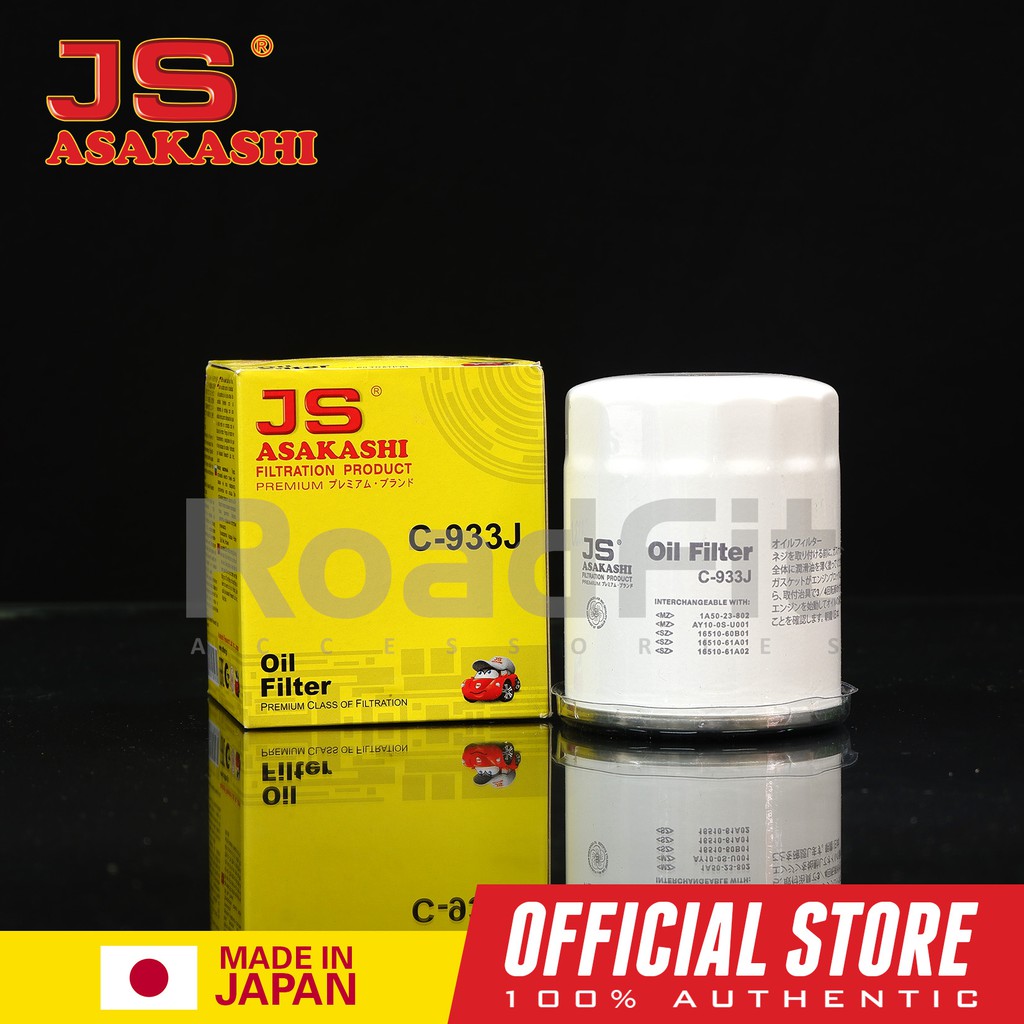 JS Oil Filter C933J for Suzuki Grand Vitara 2.0, 2.4, Vitara 1.6 4WD 3. ...