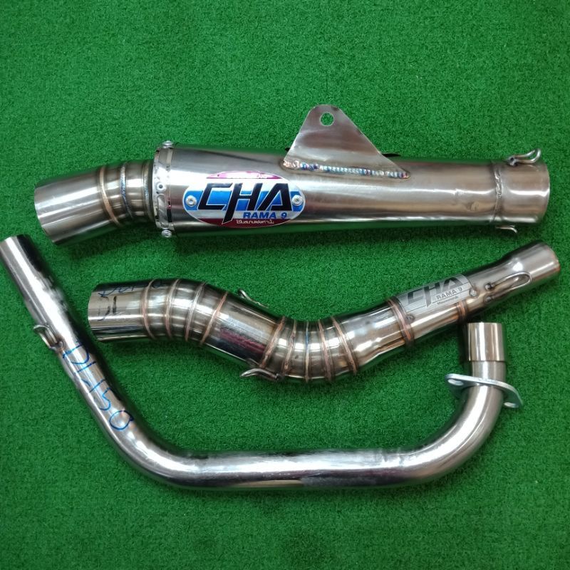 CHA RAMA Open pipe Screen Type for DL 150 | Shopee Philippines