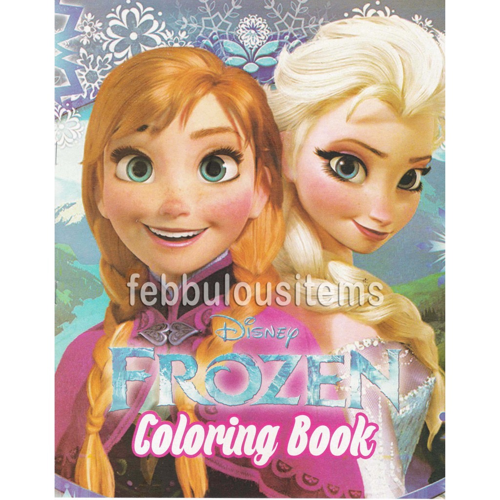 Story Book / Coloring Book English Tagalog ( Frozen ) | Shopee Philippines