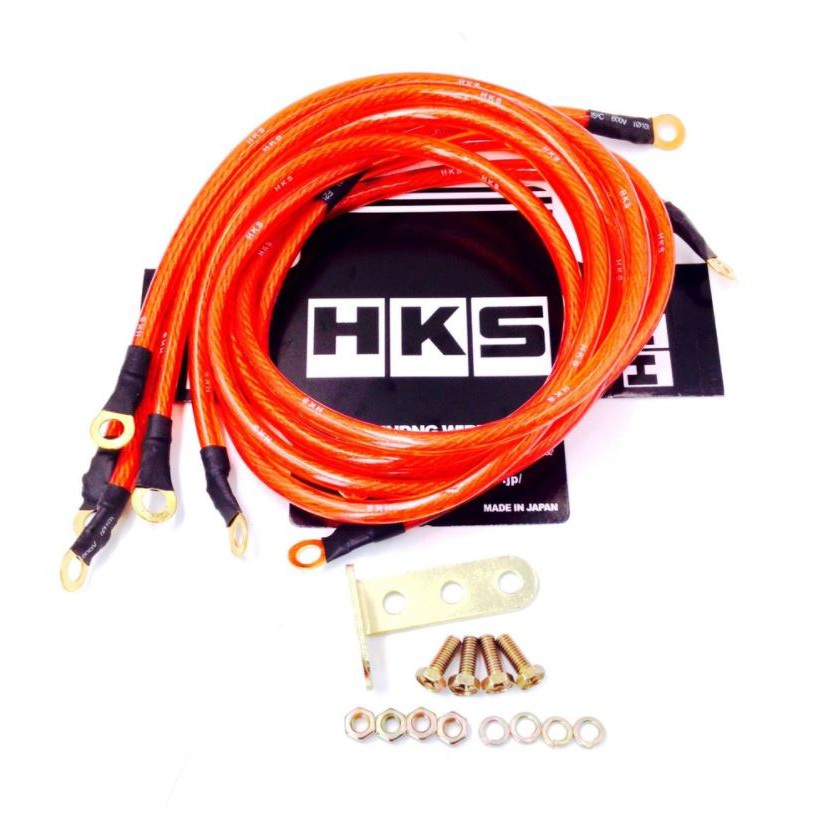 HKS Universal Grounding Kit (Red) More Horse Power in Your Car | Shopee ...