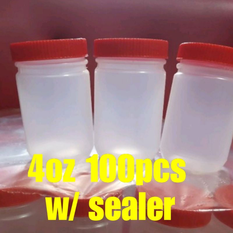 100pcs 4oz Peanut butter jar 100pcs w/sealer shirnk 1order per ...