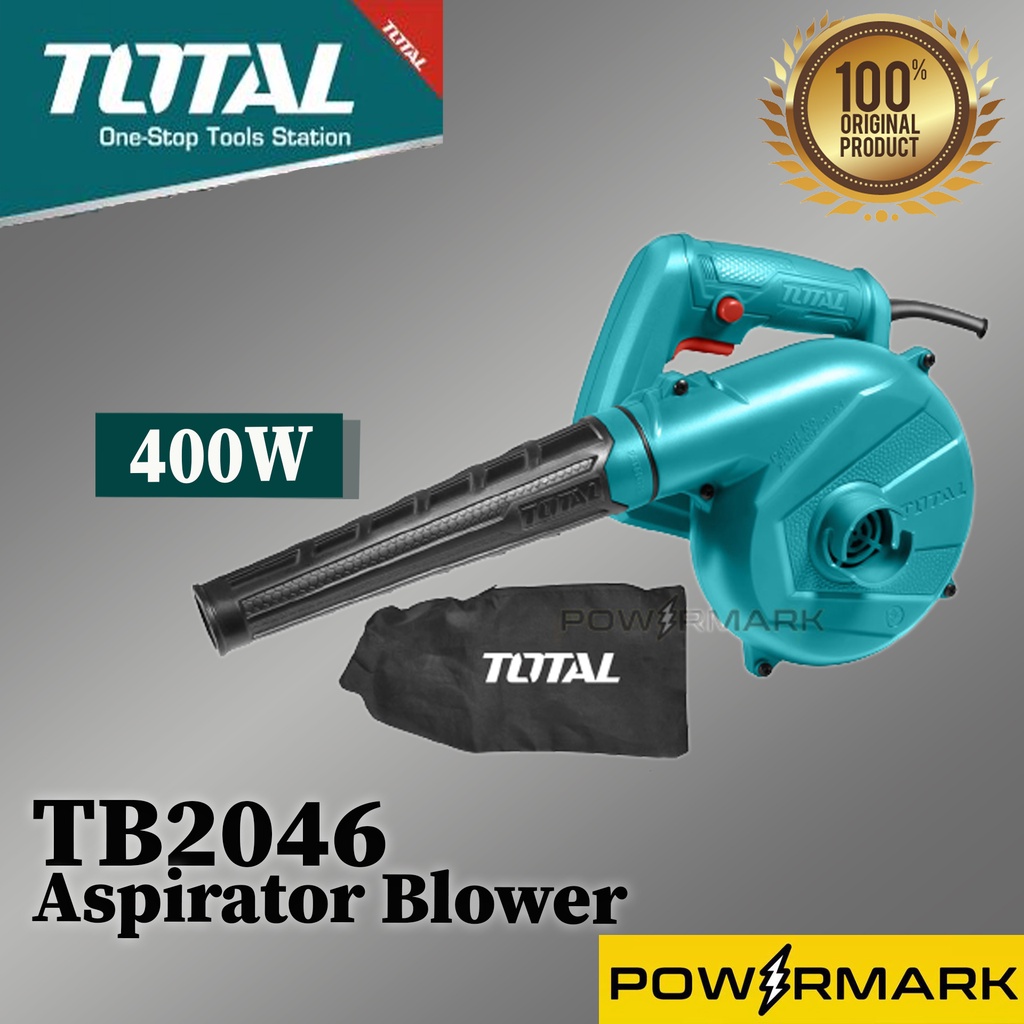 TOTAL TB2046 Aspirator Blower 400W [POWERMARK | TPT] | Shopee Philippines